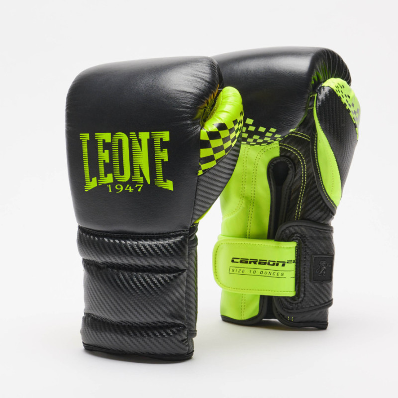 Guanti Boxe Carbon22 Taglie Disponibili 12 oz Color Black